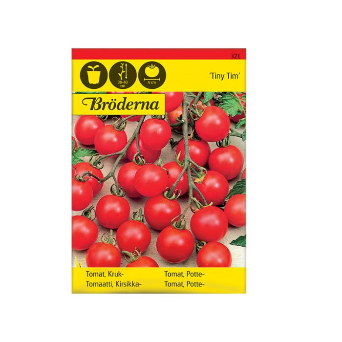 frøpose tomat, busk tiny tim (P-151246) | Byggmax