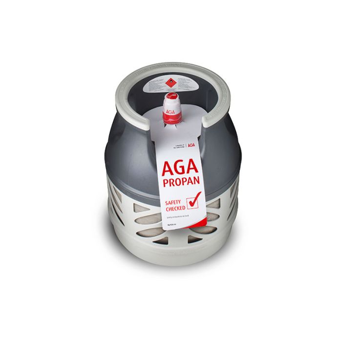 AGA PROPAN TOM FLASKE KOMPOSITT 5KG (P-184217) | Byggmax