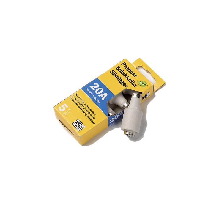 SIKRINGER 20A TREGE (PROPP) (29796) Byggmax.no