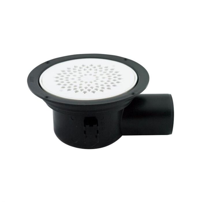 Sluk joti 75mm k sideutløp rett (312701) Byggmax.no